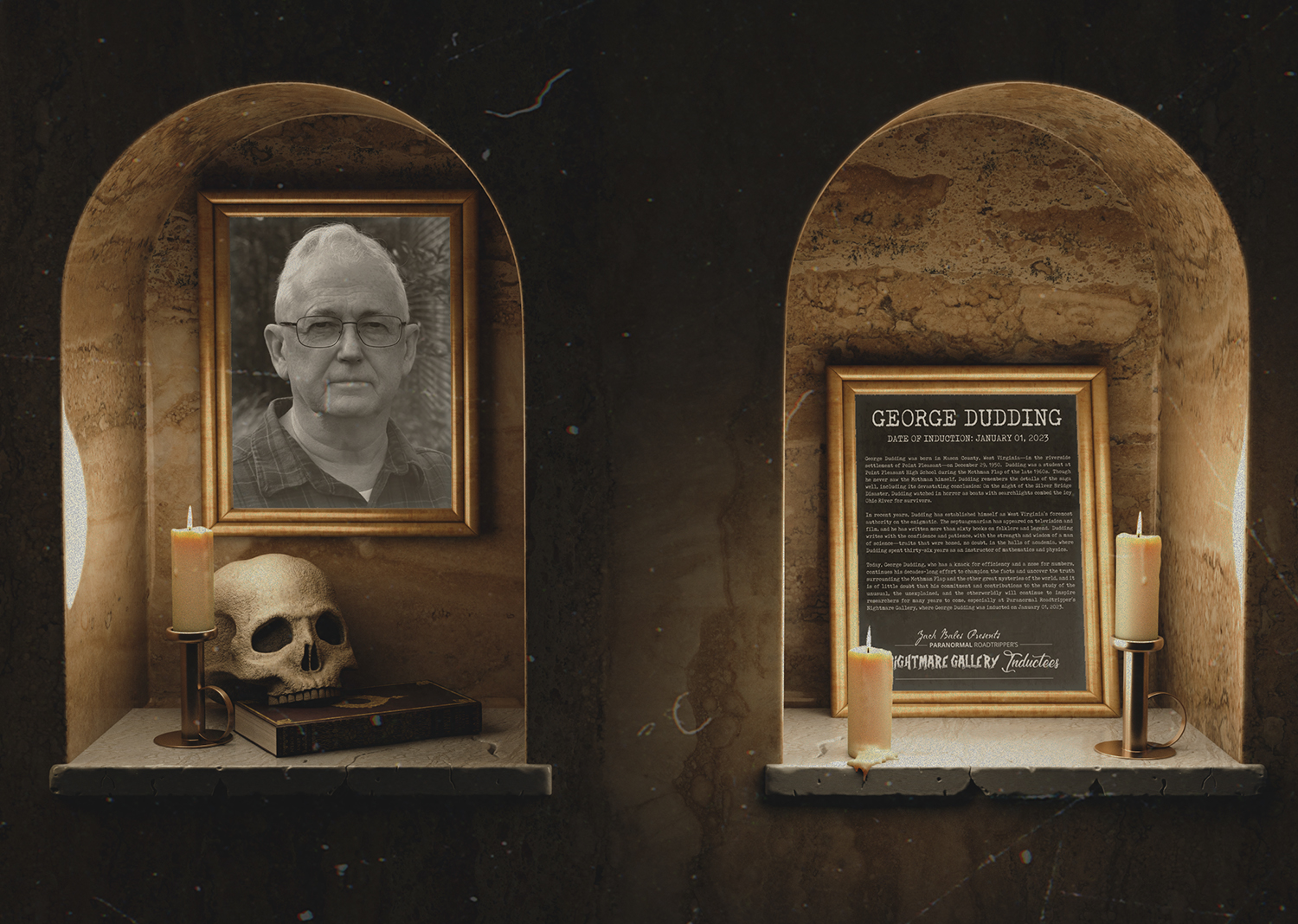 George Dudding Honored by Paranormal Roadtripper's Nightmare Gallery ...